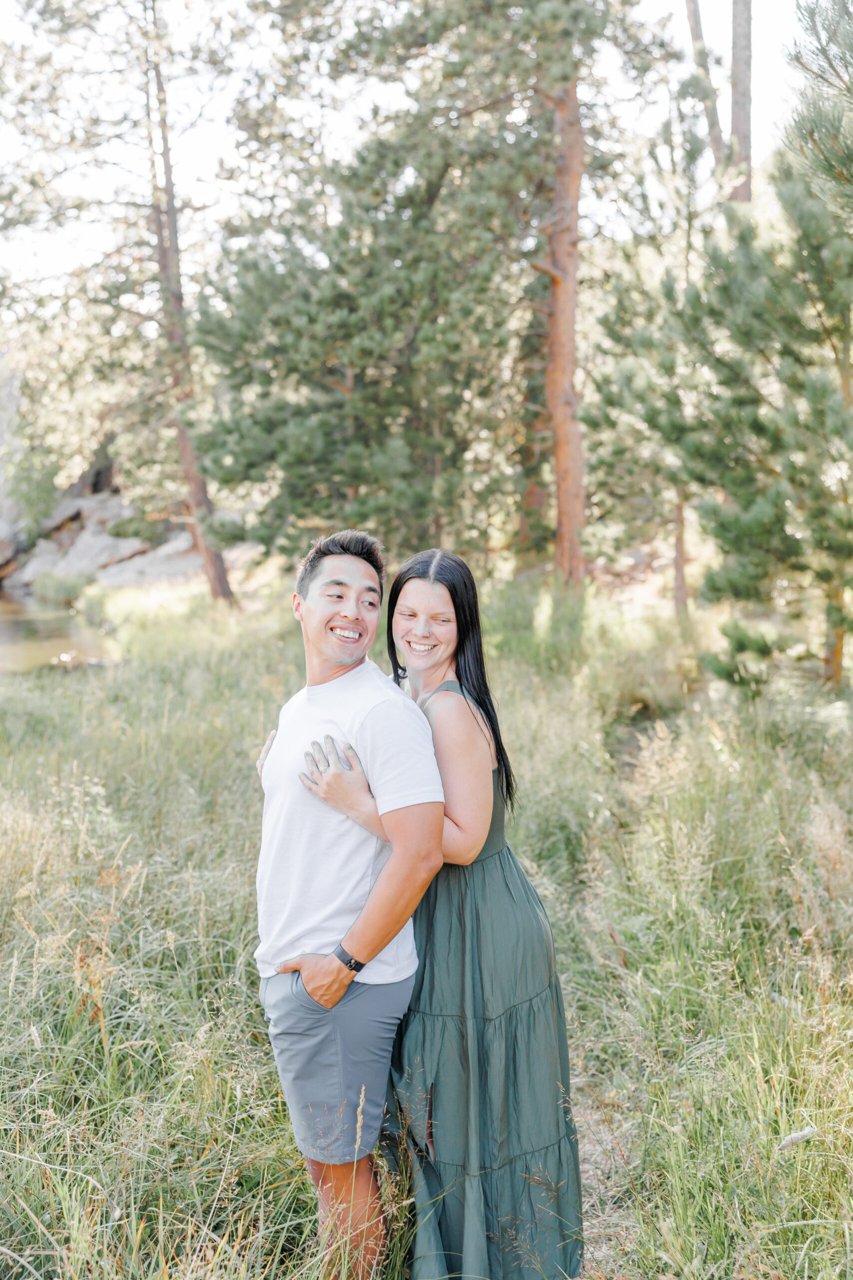 Sylvan Lake Engagement in Custer, SD | Kelsey + Asau - Moments by ...